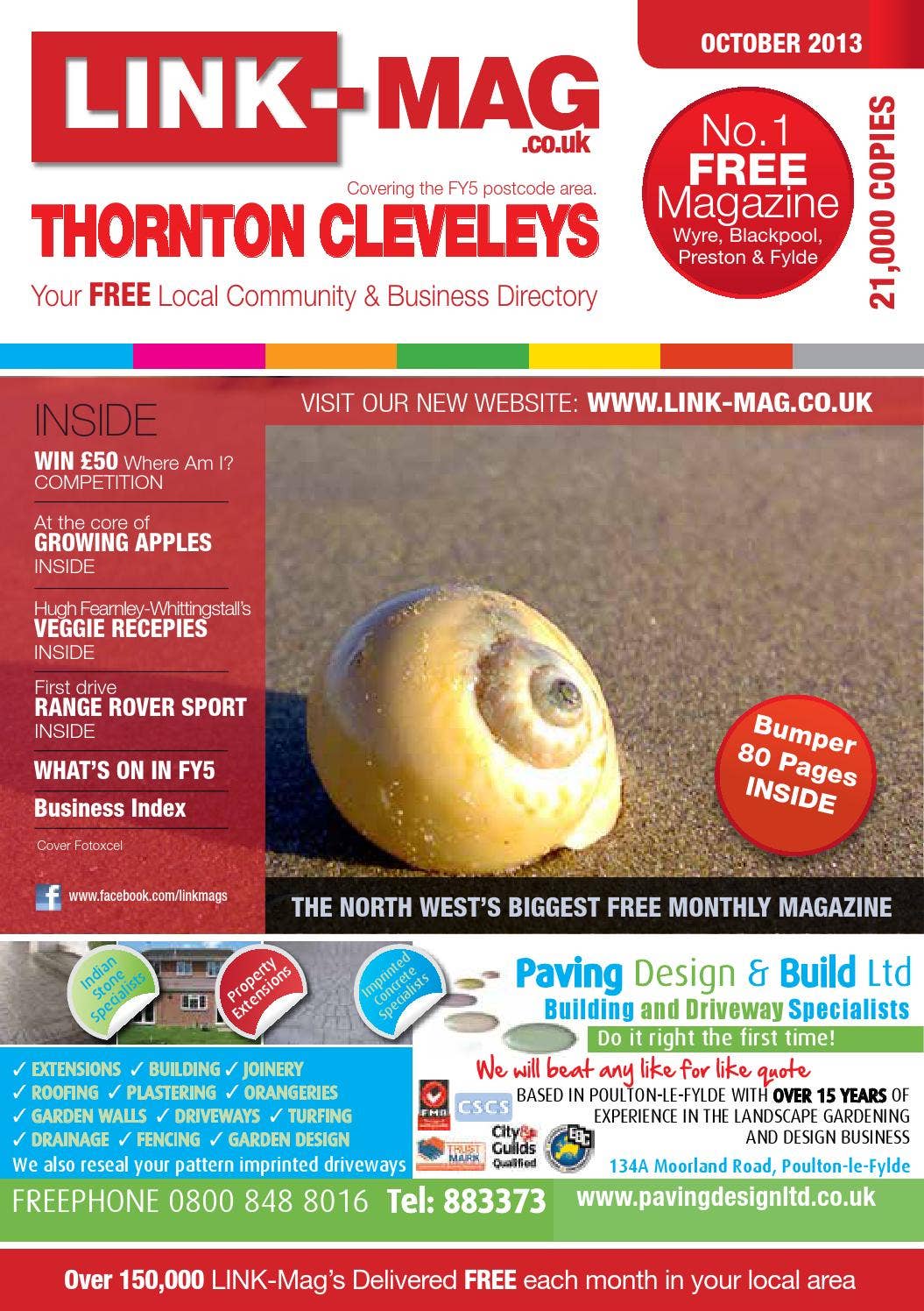 LINK-MAG Thornton Cleveleys Magazine October 2013 by LINK-MAG - Issuu