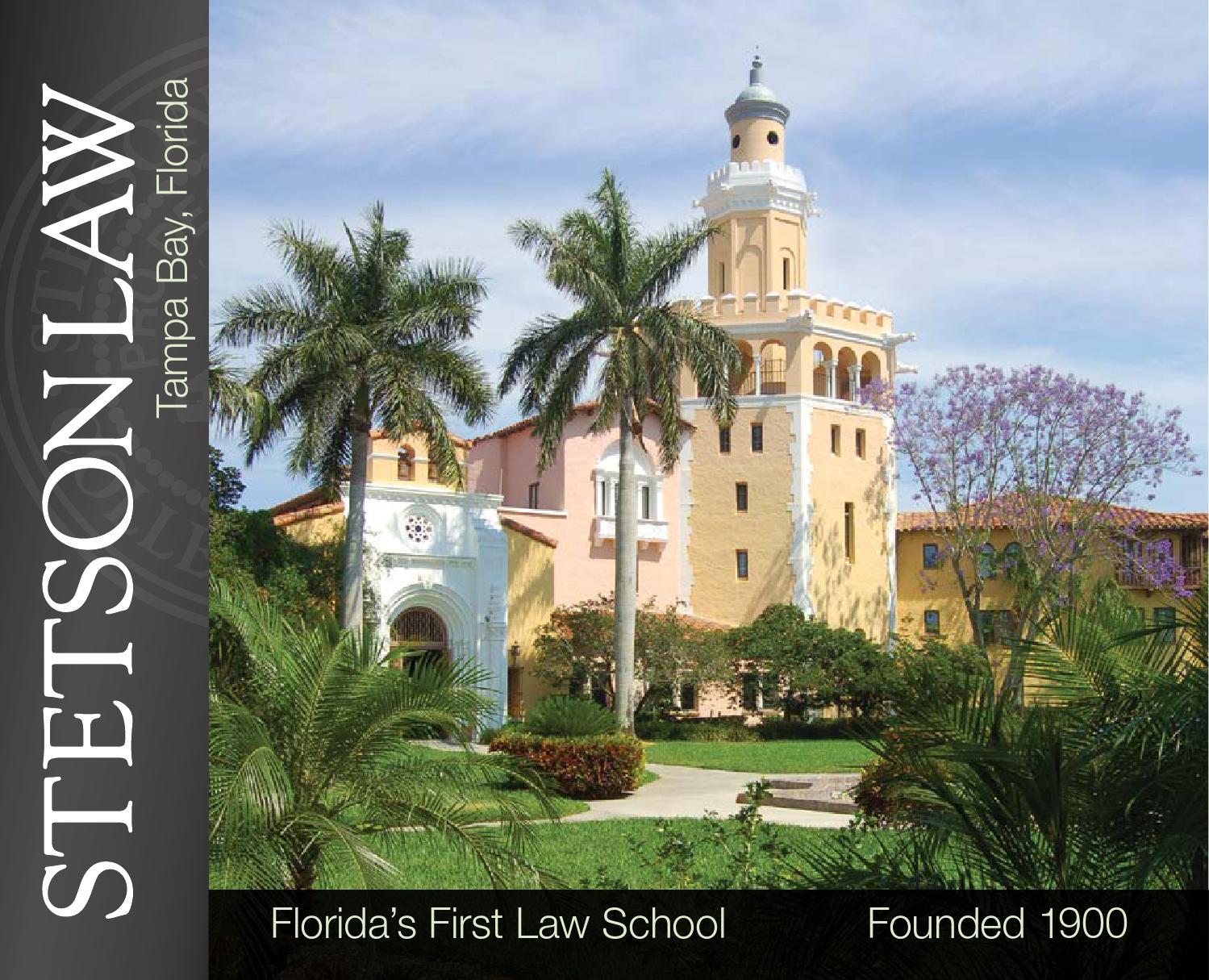 Stetson University College of Law by Stetson University College of Law ...