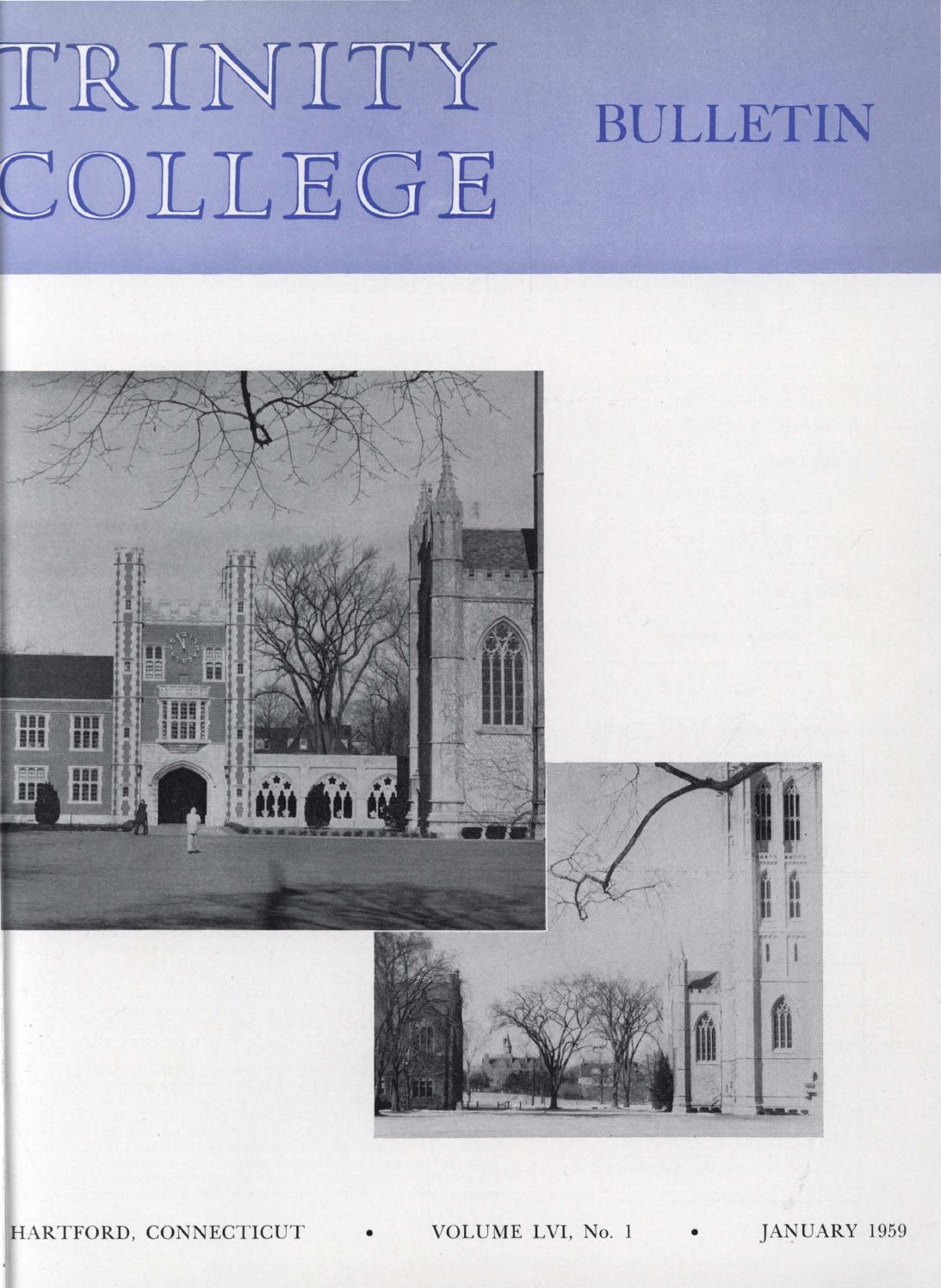 1959january by Trinity College Digital Repository - Issuu