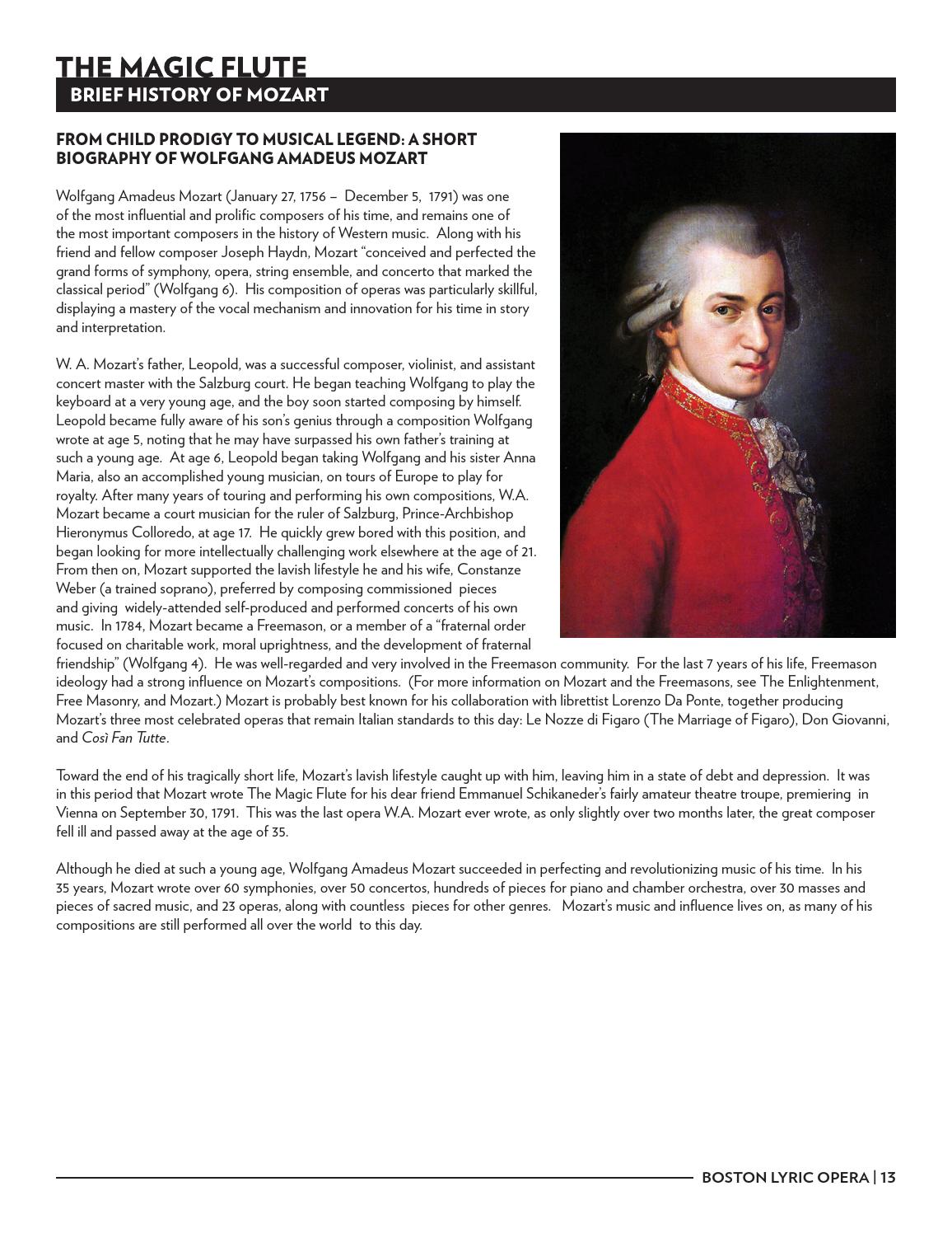 Mozart As A Child Prodigy