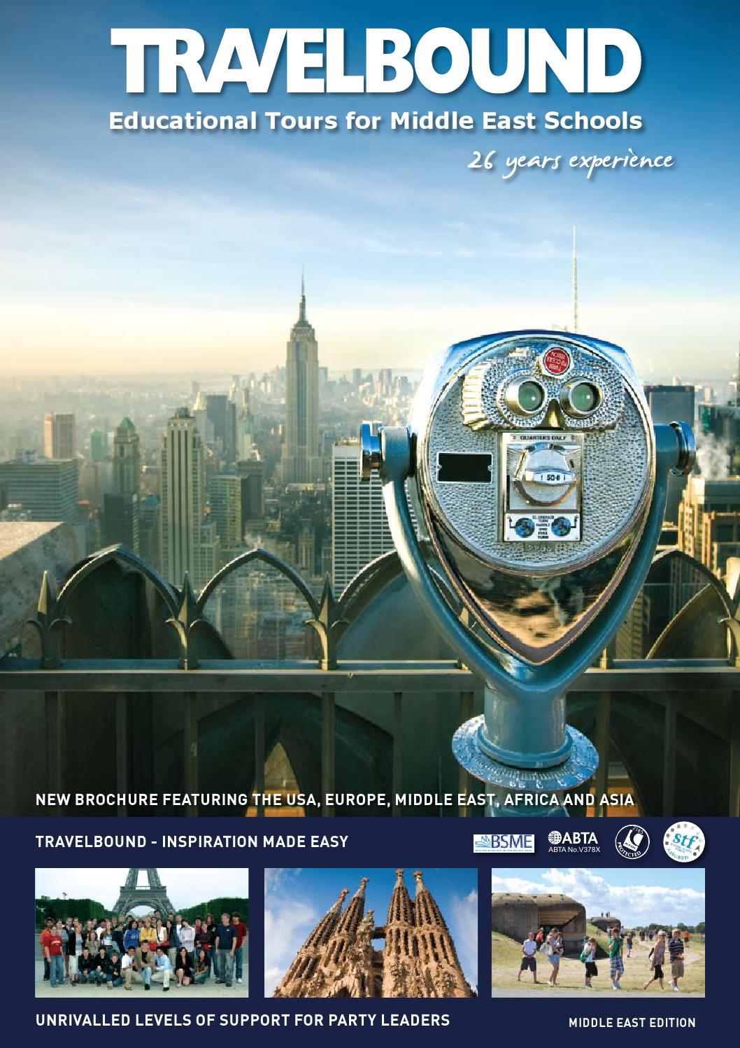 Travelbound - Middle East Brochure 2015 by Experience Education - Issuu