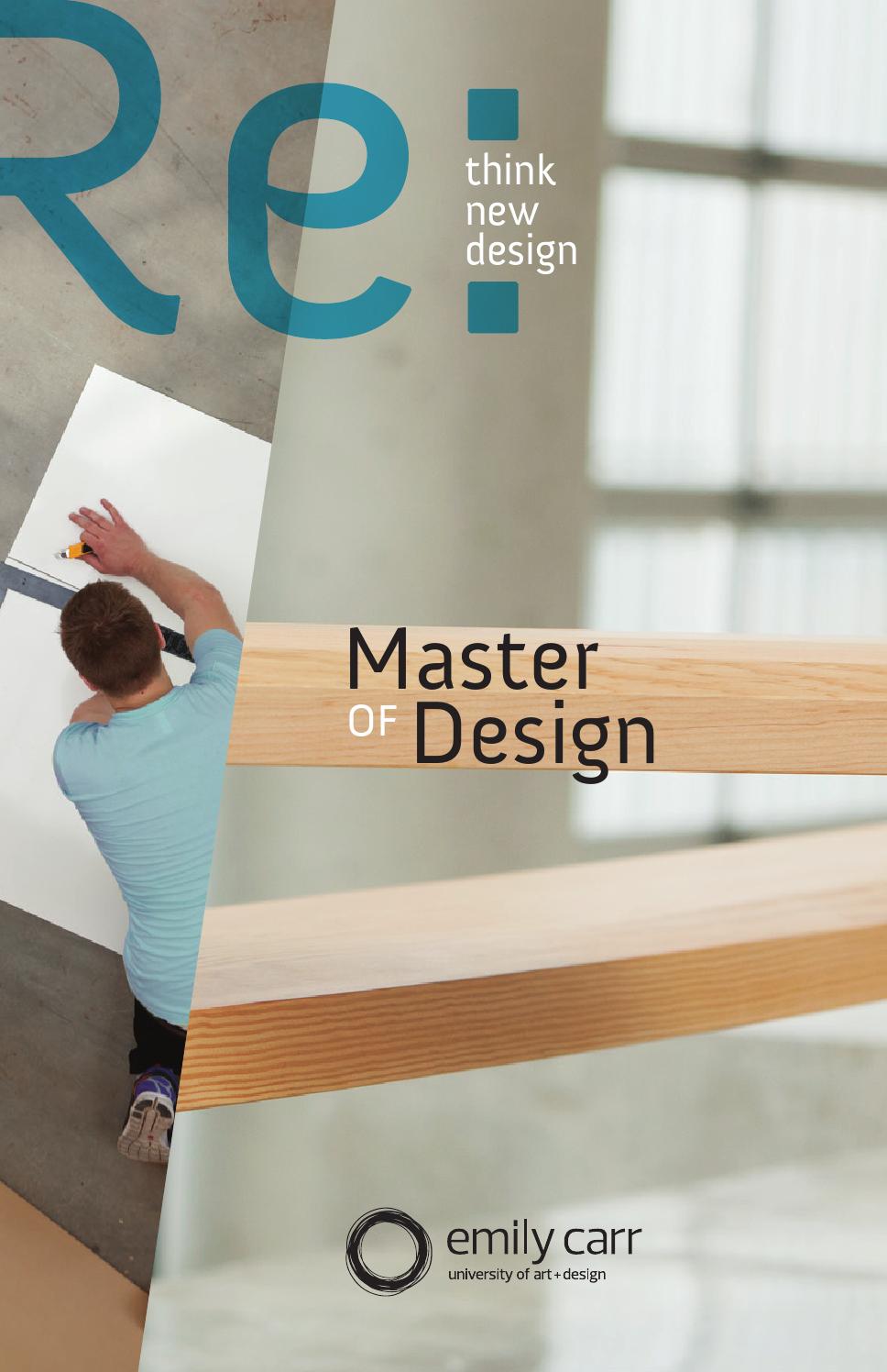 Emily Carr University Master of Design by Emily Carr University of Art ...
