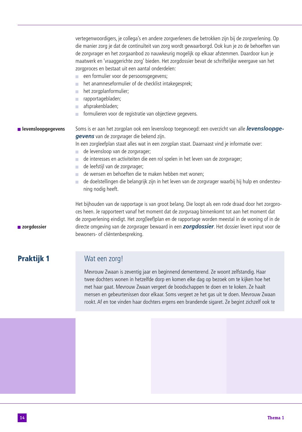 Het zorgplan vaststellen by ThiemeMeulenhoff - Issuu