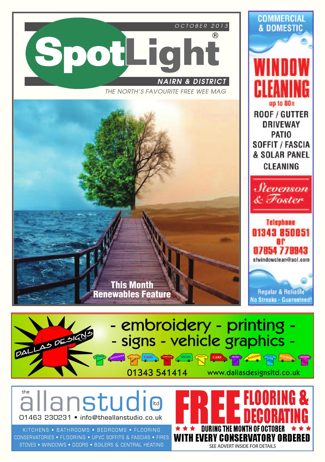 SpotLight on Nairn & District October 2013 by david nelmes - Issuu