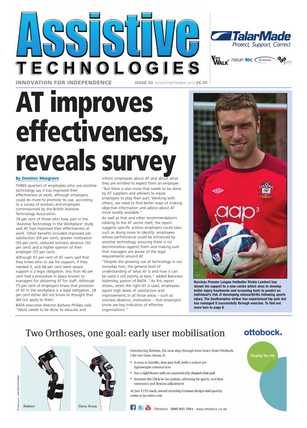 Assistive Technologies August/September by Script Media - Issuu