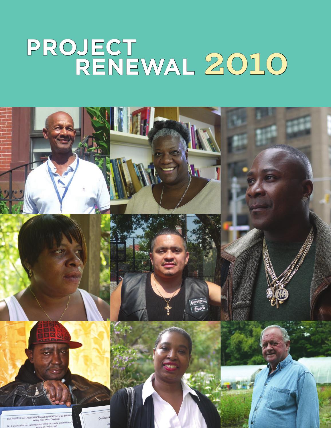 Project Renewal Annual Report 2010 by Project Renewal - Issuu