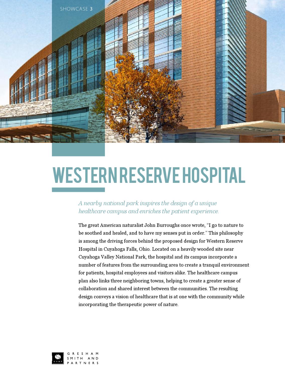 Western Reserve Hospital by Gresham Smith - Issuu