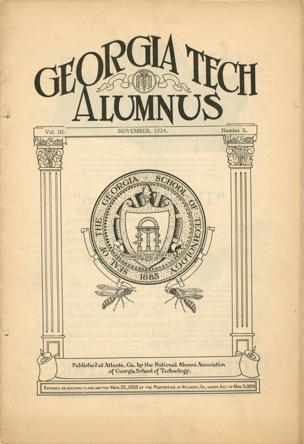 Georgia Tech Alumni Magazine Vol. 03, No. 03 1924 by Georgia Tech ...
