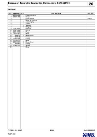 VOLVO PENTA ENGINE SPC TAD734GE-1 by Power Generation - Issuu