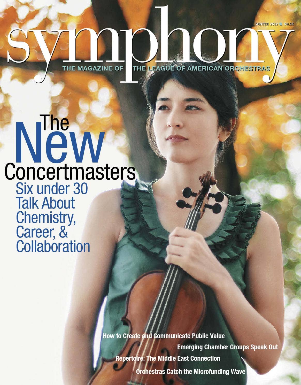 Symphonyonline winter 2012 by Symphony Magazine, from the League of ...