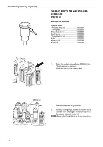 WORKSHOP MANUAL VOLVO TAD941GE Engine by Power Generation - Issuu