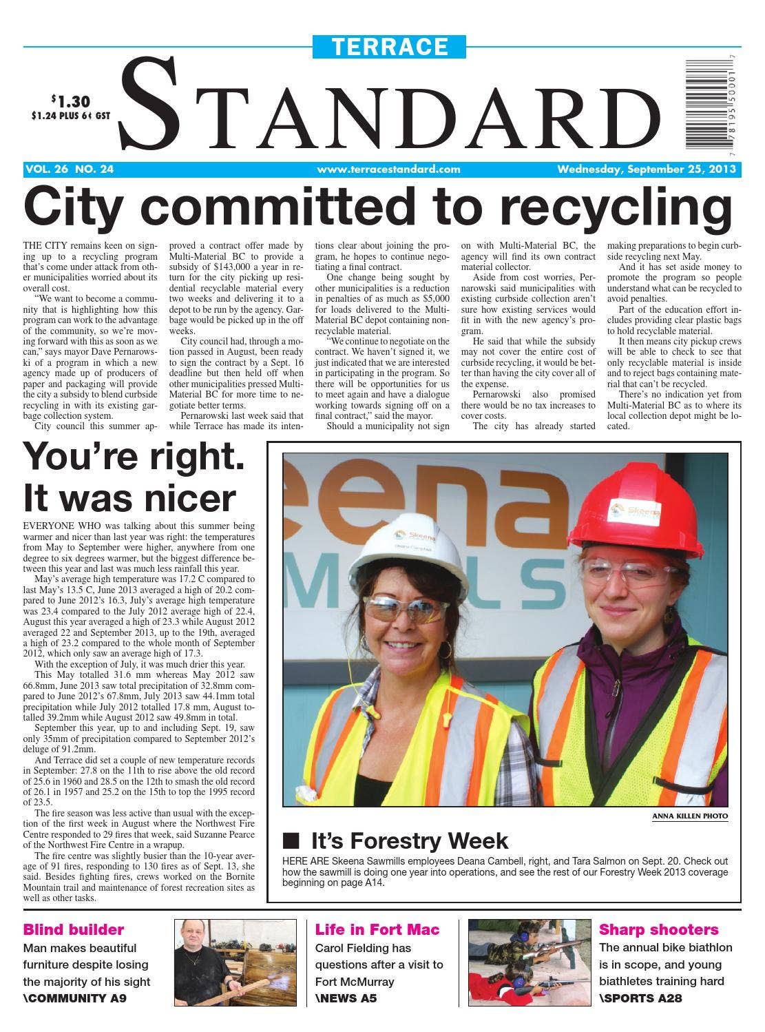 Terrace Standard, September 25, 2013 by Black Press Media Group - Issuu
