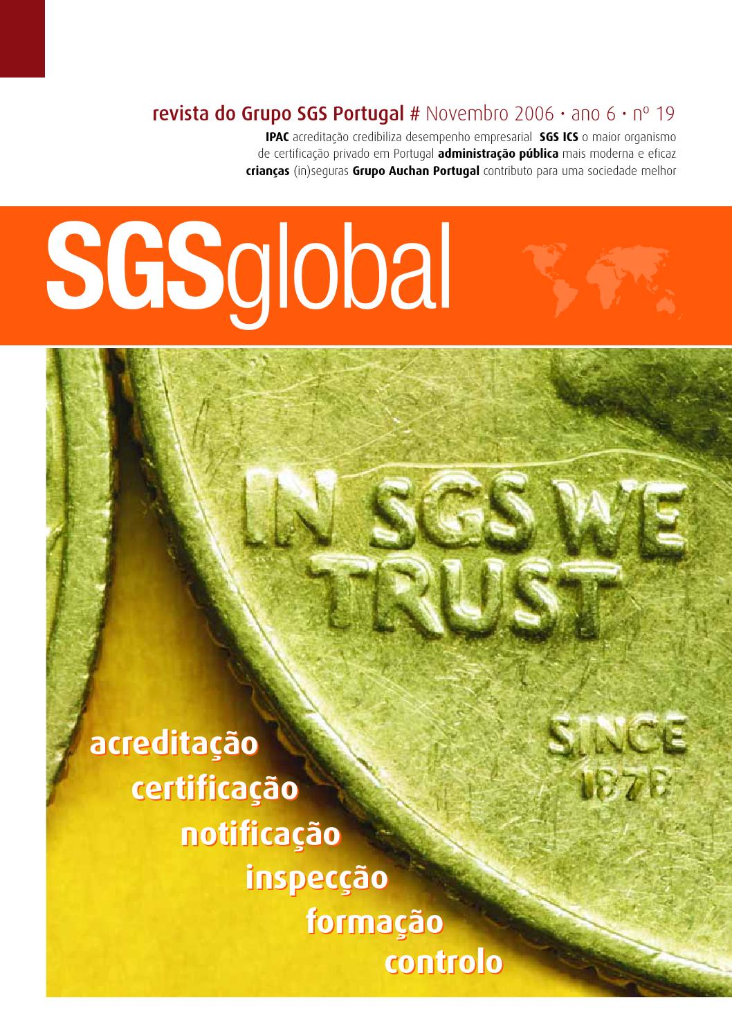 Sgs global 19 by SGS Portugal - Issuu