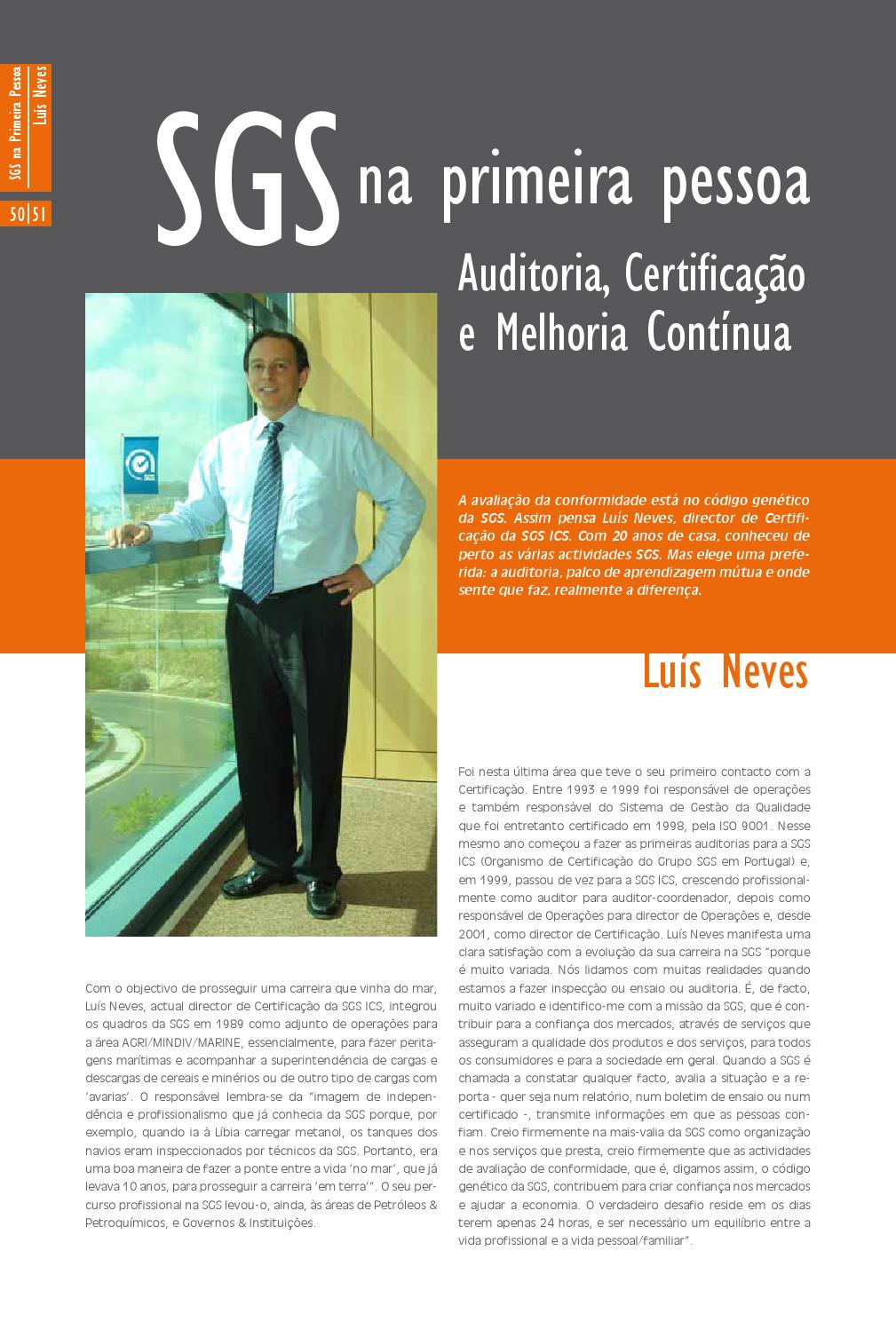 Sgs global 25 by SGS Portugal - Issuu