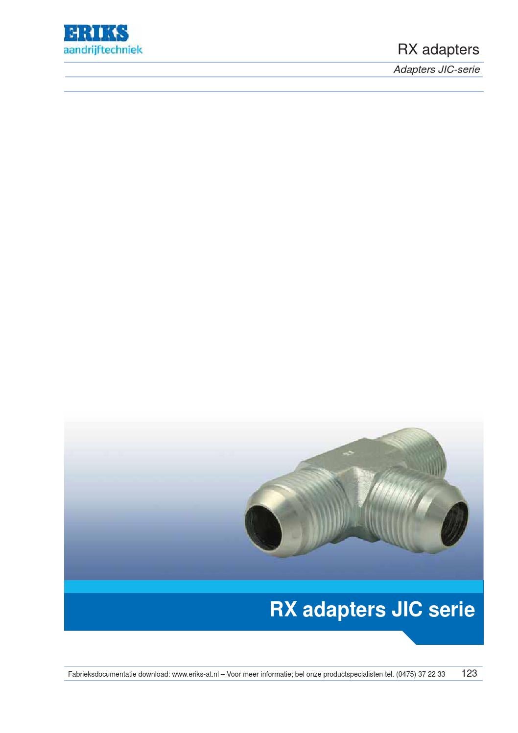 Eriks rx adapters by ERIKS Nederland - Issuu