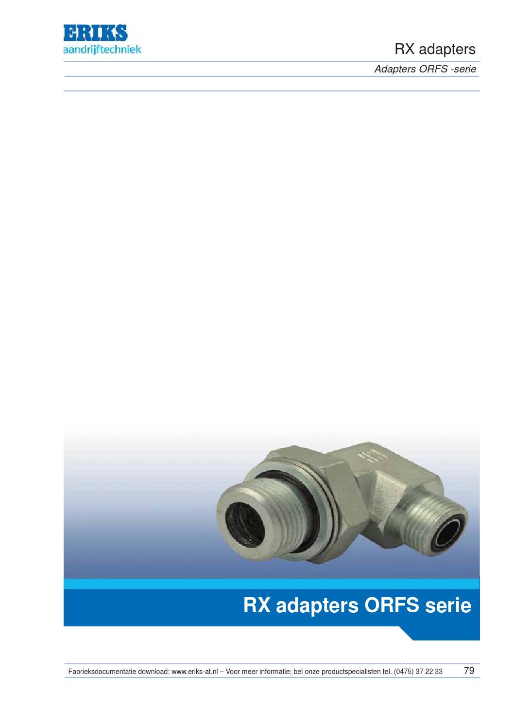 Eriks rx adapters by ERIKS Nederland - Issuu