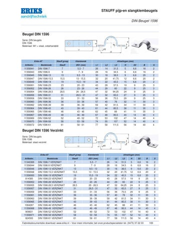 Stauff pijp en klembeugels by ERIKS Nederland - Issuu