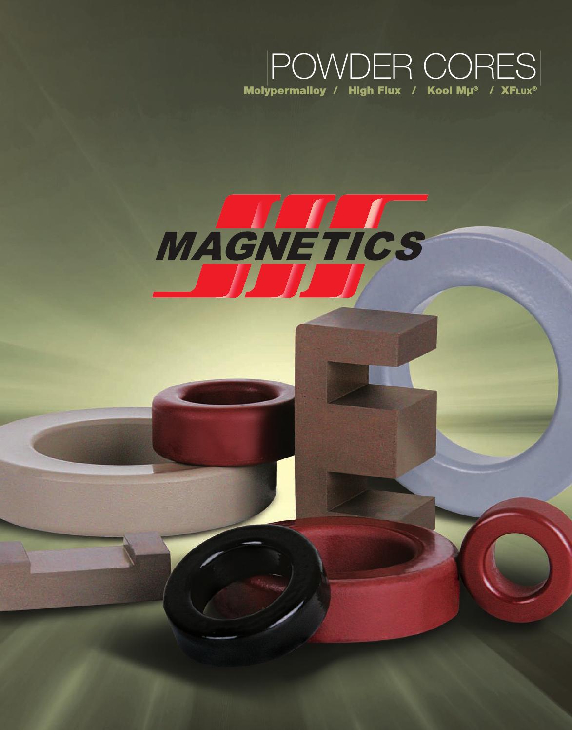 2011 Magnetics Powder Core Catalog (2) by Magnetics - Issuu
