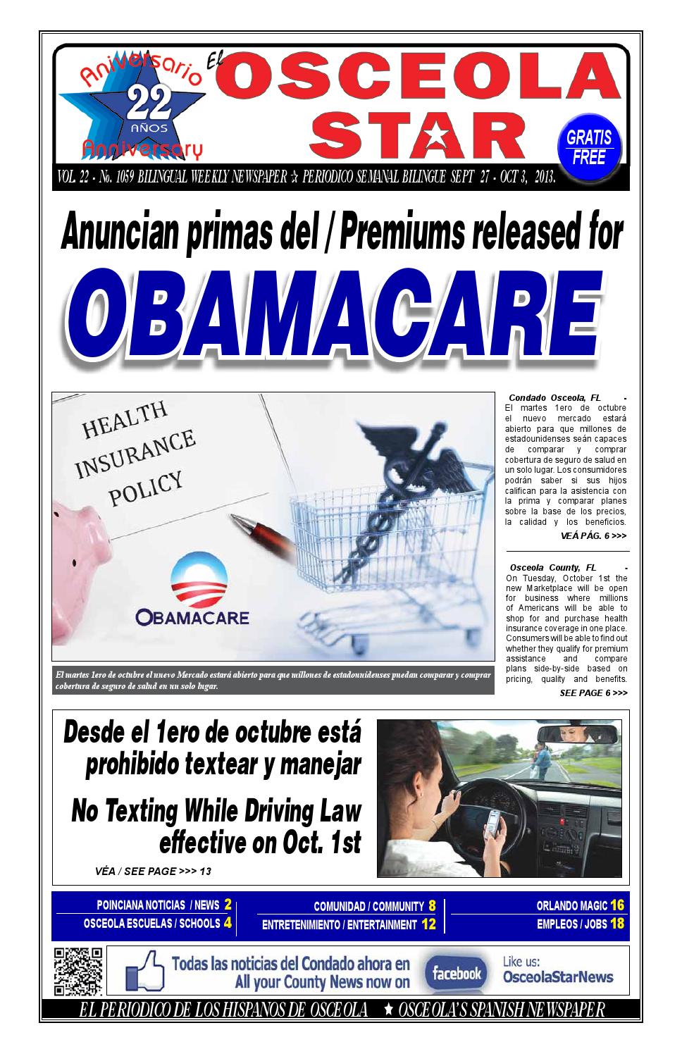 El Osceola Star Newspaper by El Osceola Star Newspaper - Issuu
