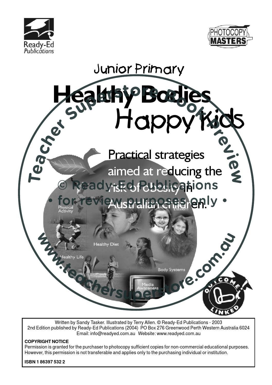 Healthy Bodies, Happy Kids: Book 1 - Ages 5-8 (Junior) by Teacher ...