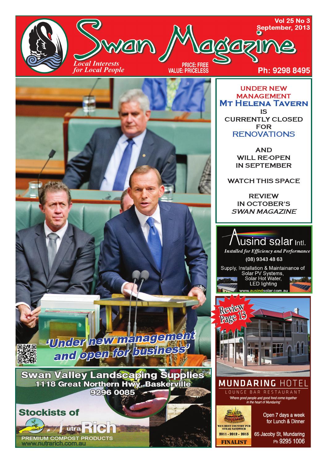 Swan magazine sept2013 by Douglas Sutherland-Bruce - Issuu