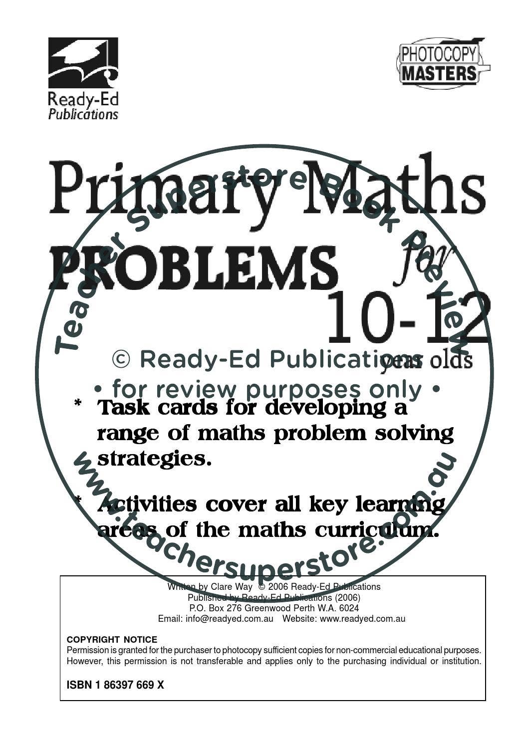 Primary Maths Problems Series: Book 3 by Teacher Superstore - Issuu