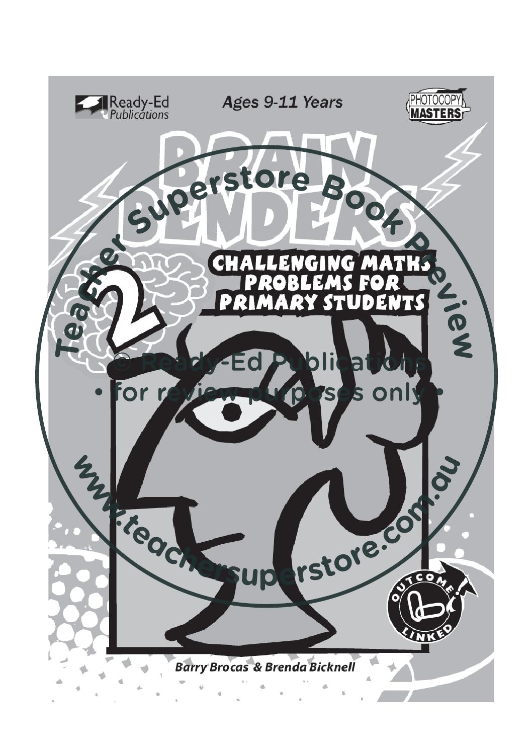 Brain Benders Series: Book 2 - Ages 9-11 by Teacher Superstore - Issuu