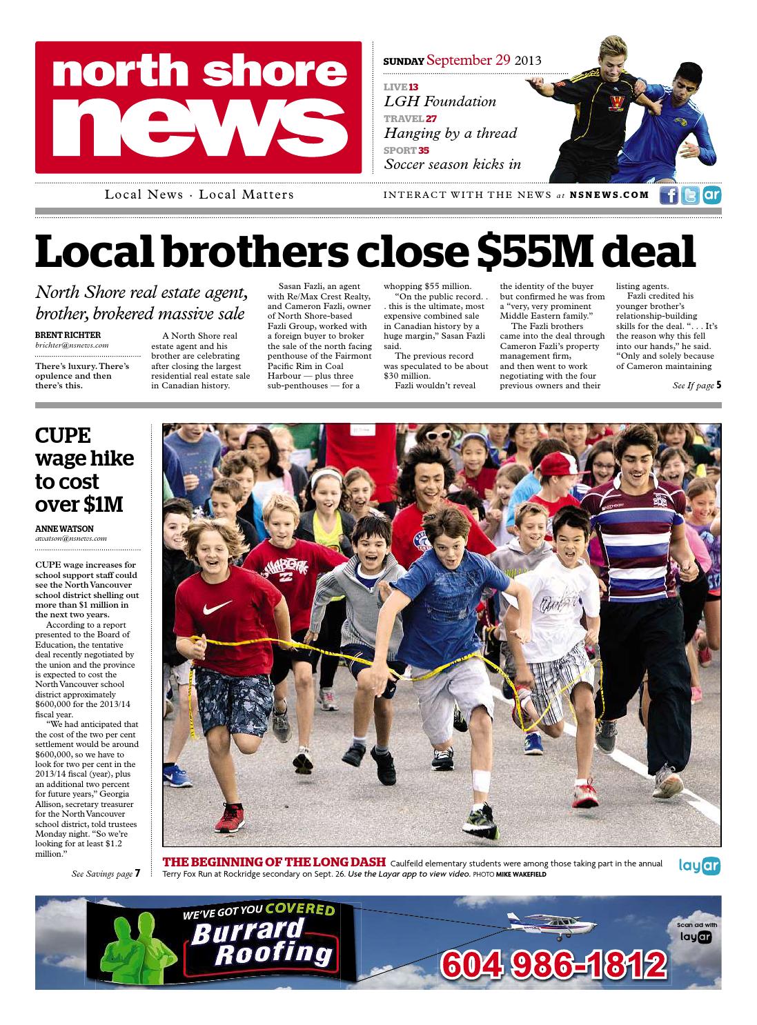 North Shore News September 29 2013 by North Shore News - Issuu