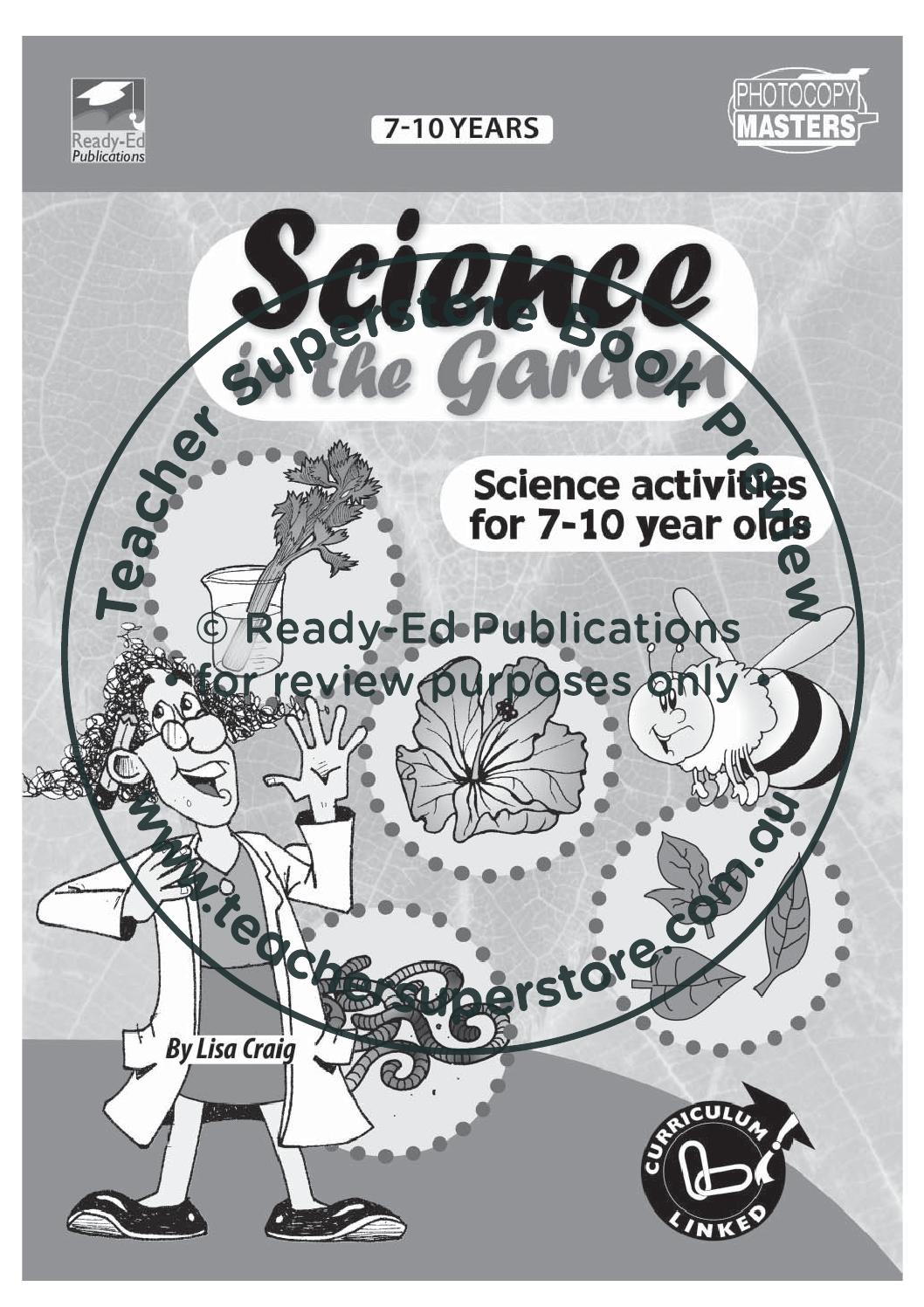 Science in the Garden Series: Science In the Garden by Teacher ...