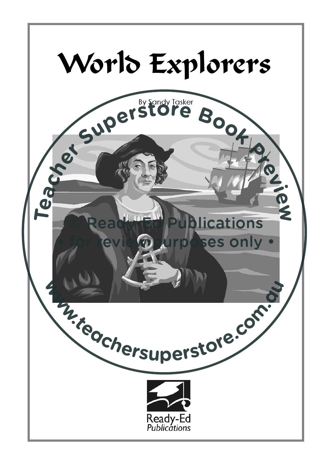 World Explorers: Resource Book by Teacher Superstore - Issuu