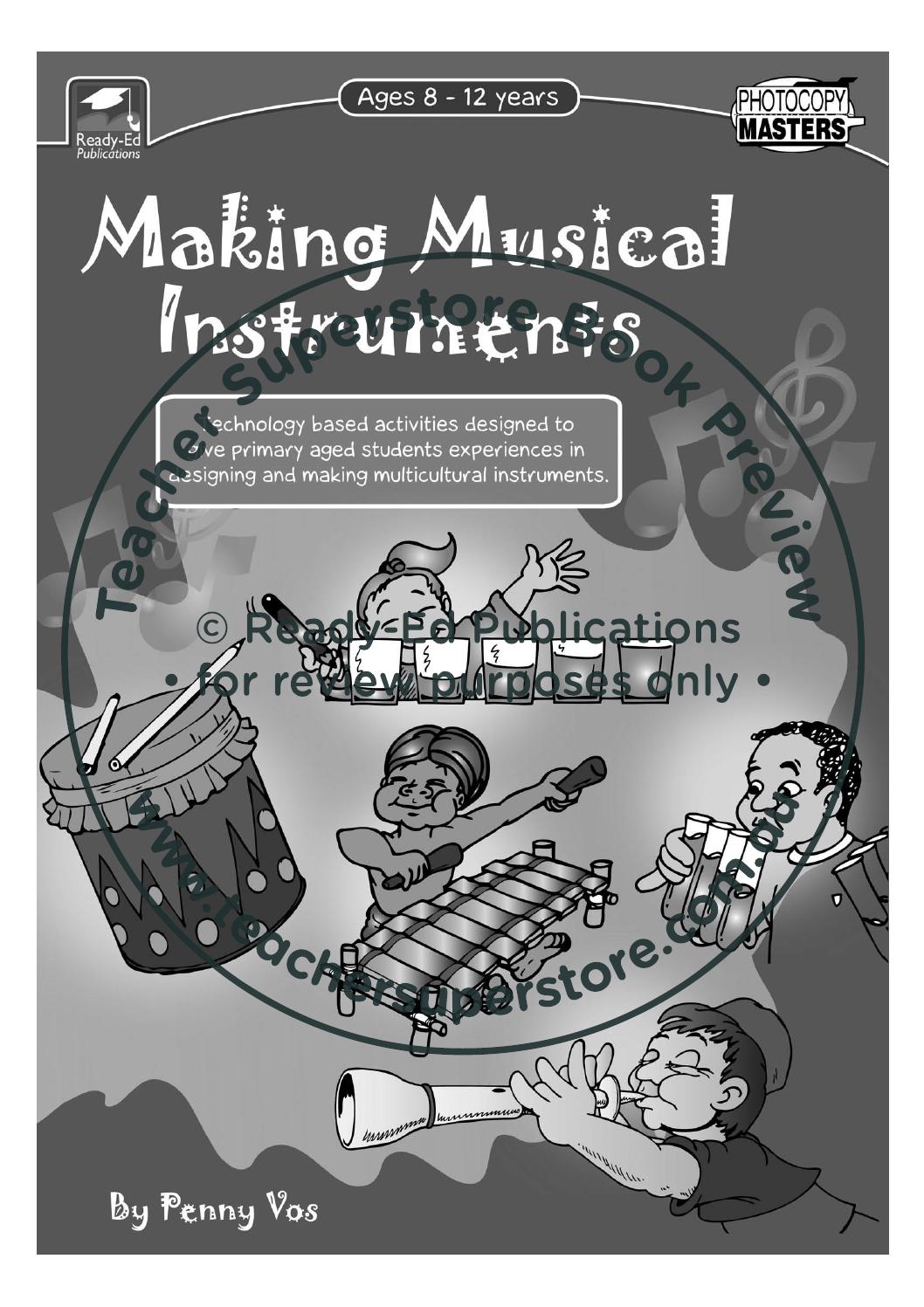 Making Musical Instruments by Teacher Superstore - Issuu