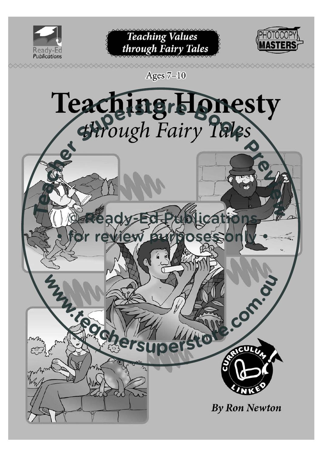 Teaching Values through Fairy Tales Series: Honesty by Teacher ...