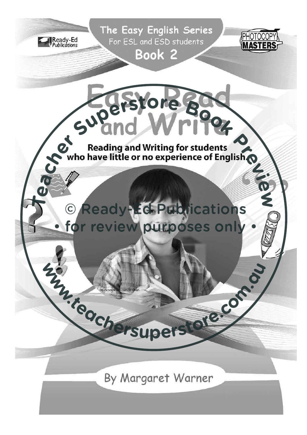 Easy English: Book 2 - Easy Read and Write by Teacher Superstore - Issuu