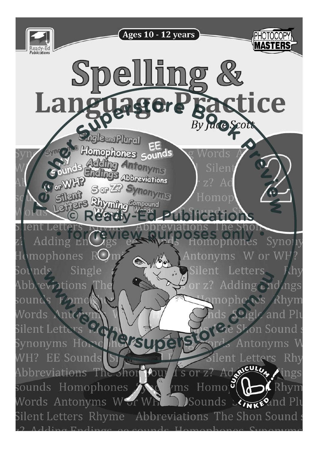 Spelling and Language Practice: Book 2 - Ages 10-12 by Teacher ...