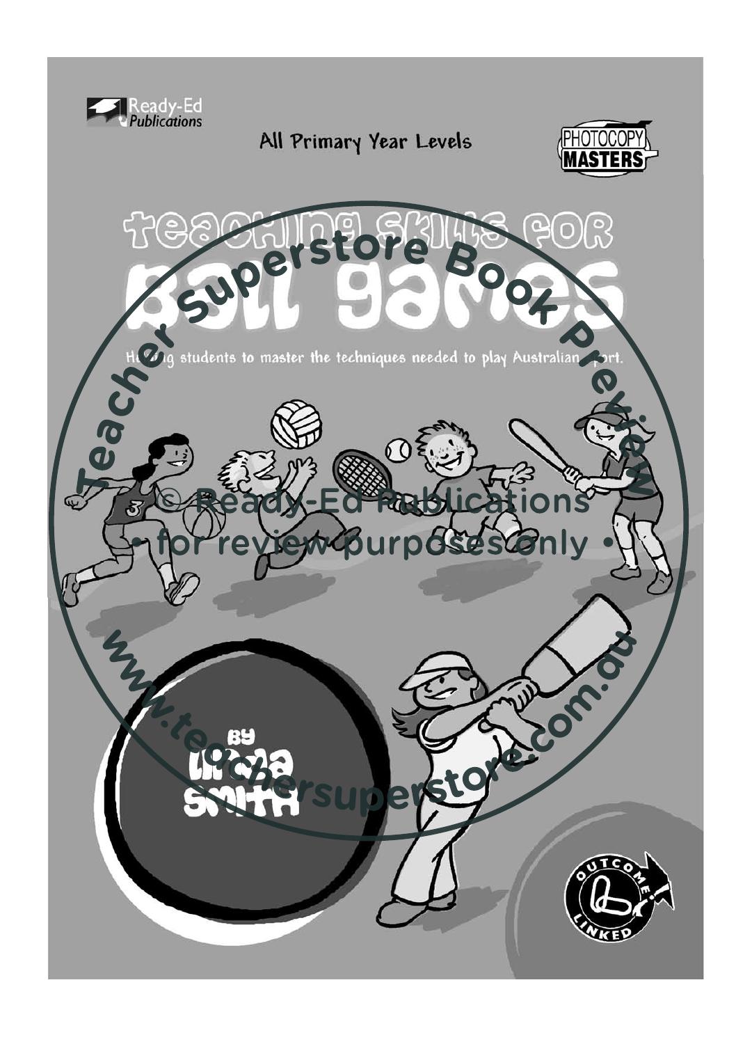 Teaching Skills for Ball Games by Teacher Superstore - Issuu