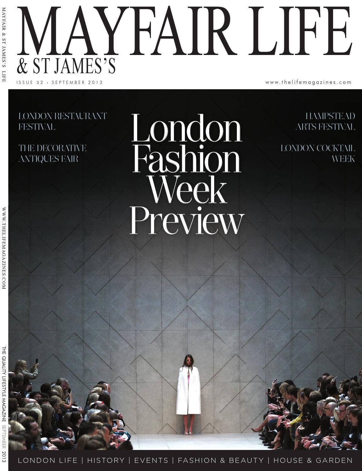 Mayfair Life Magazine September 2013 by Fish Media Group Ltd - Issuu