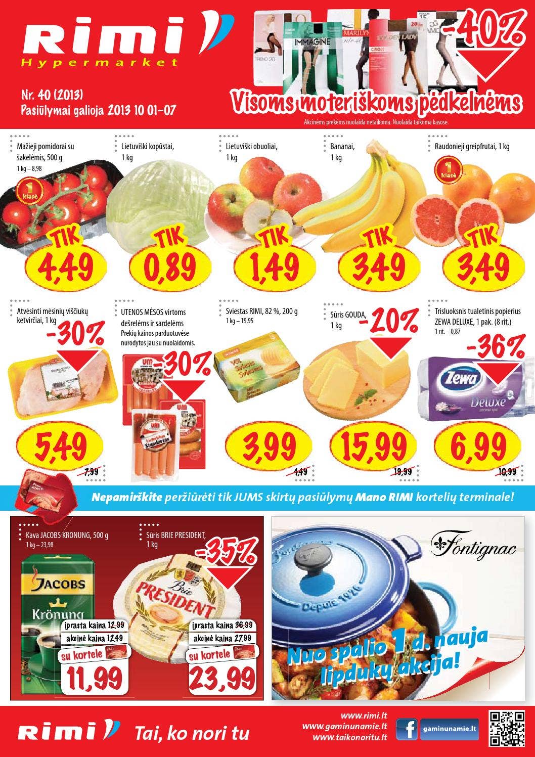 Rimi Hypermarket Nr.40-2013 by Rimi - Issuu