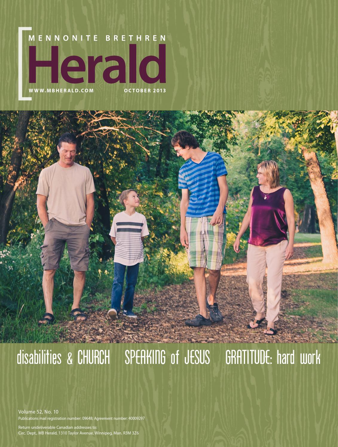 Mennonite Brethren Herald October 2013 by Mennonite Brethren ...