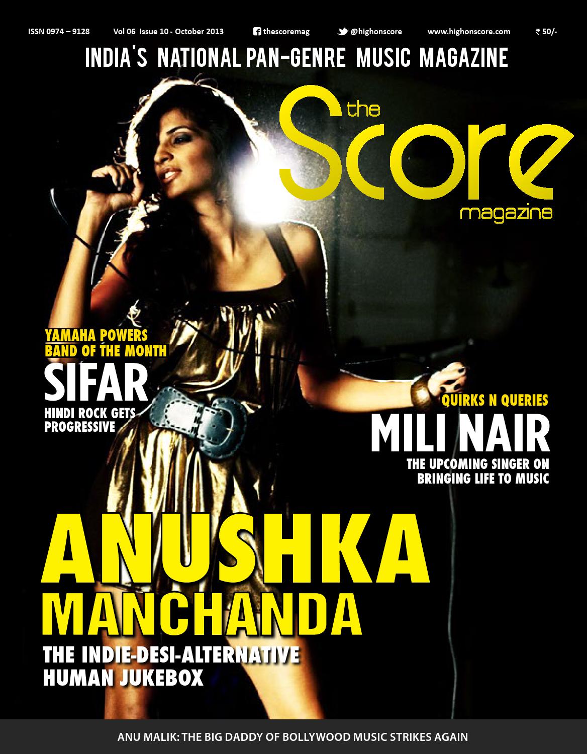 The Score Magazine October 2013 by The Score Magazine - Issuu