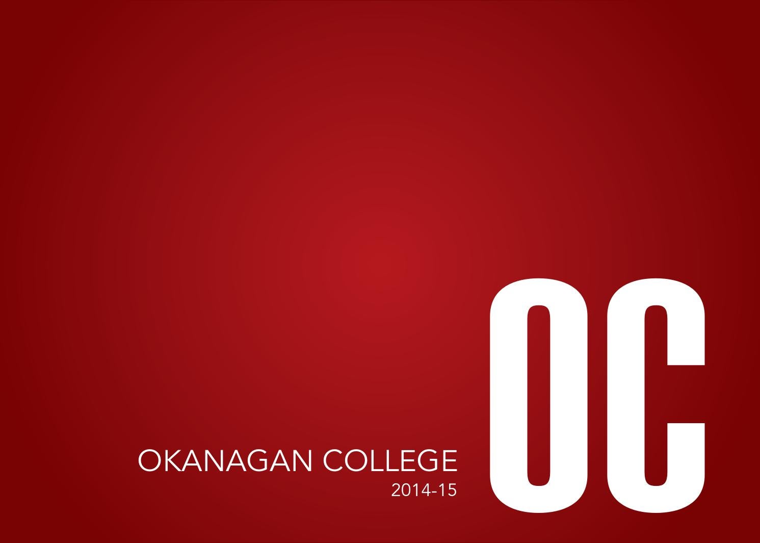 Okanagan College Viewbook 2014-15 by Okanagan College - Issuu