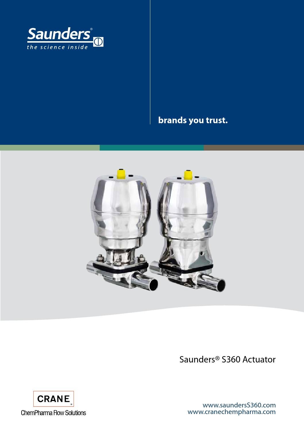 Saunders s360 actuator by ERIKS Nederland - Issuu