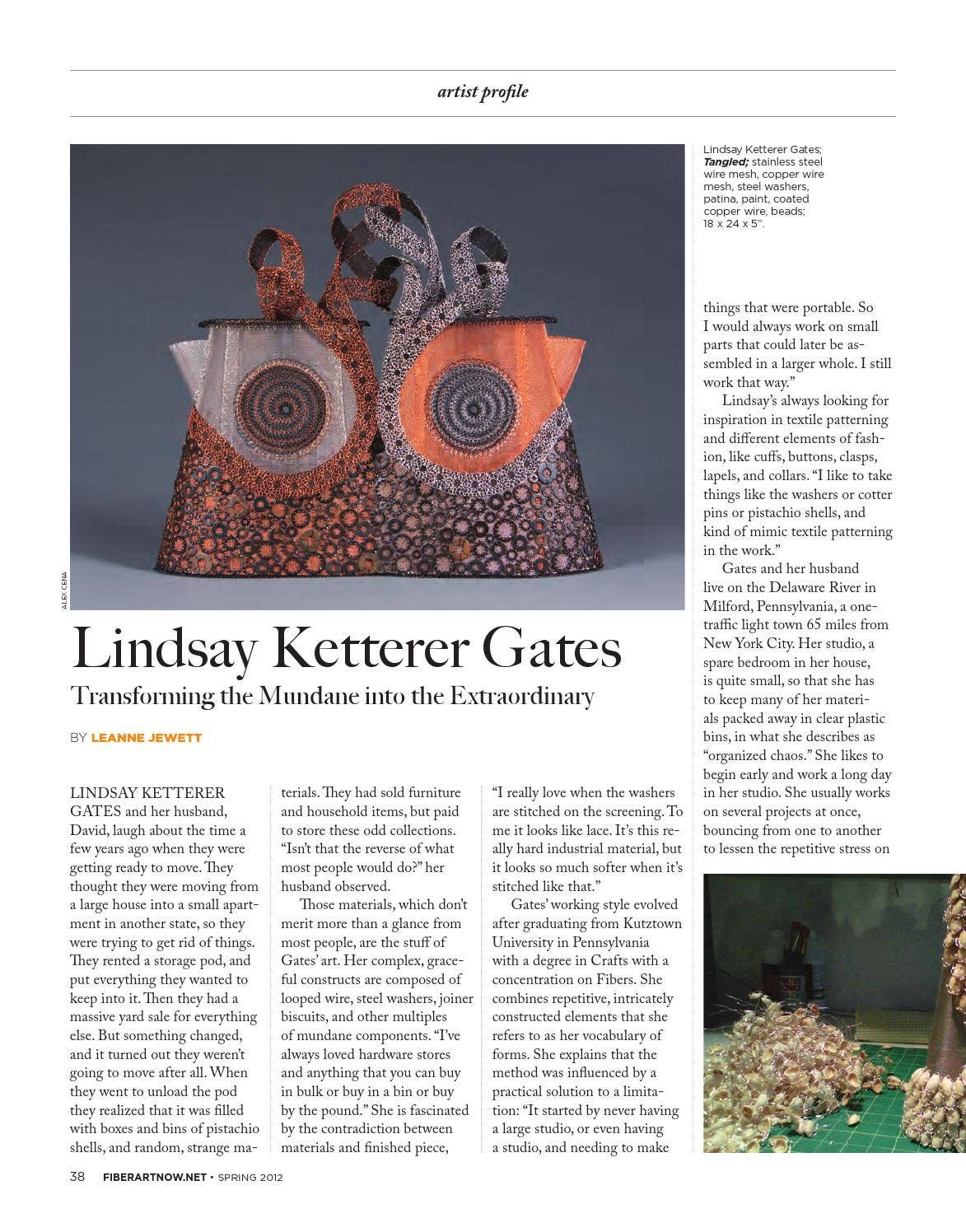 Fiber Art Now magazine, Spring 2012 by Glenna - Issuu