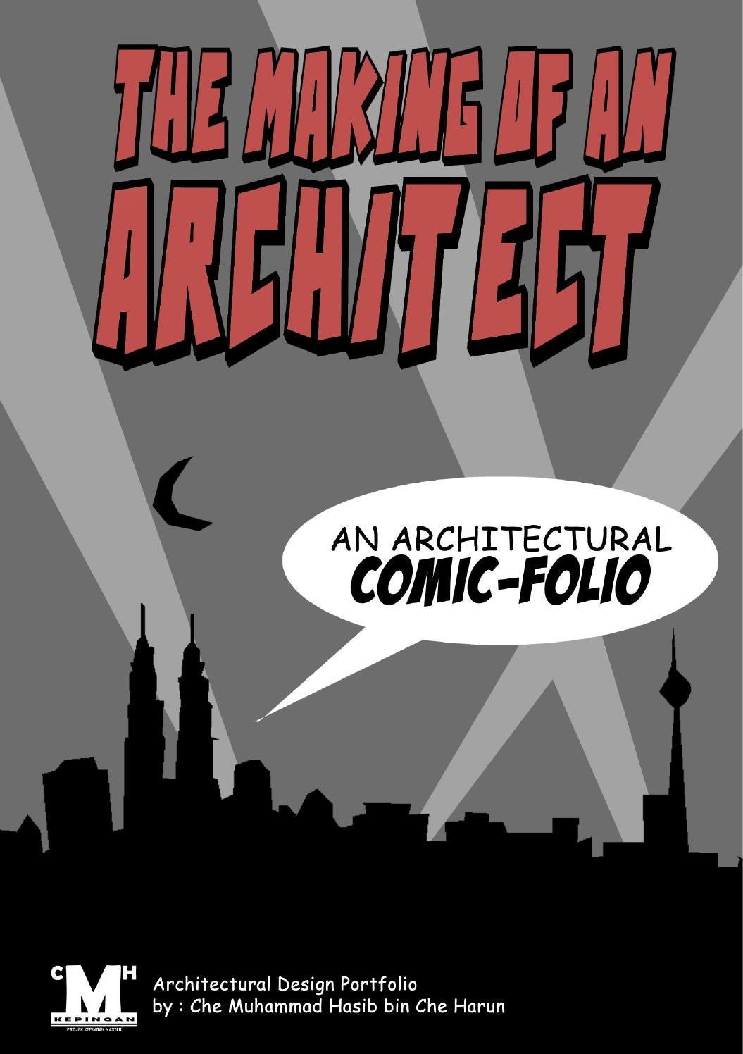 The Making of an Architect - Architectural Comic Portfolio by CM Hasib ...