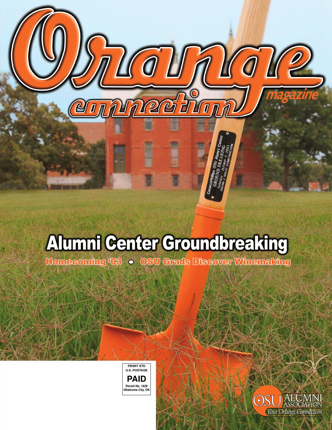 Orange Connection Magazine Winter 2003 by Oklahoma State - Issuu