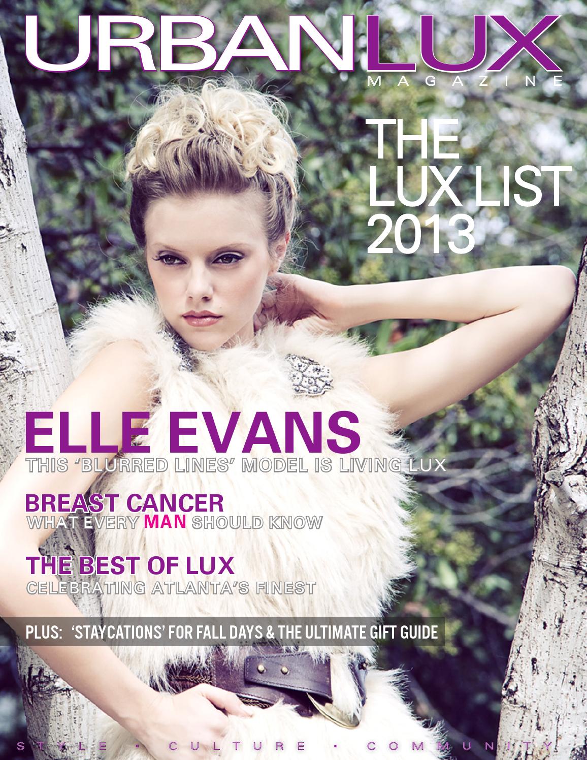 The Lux List 2013 by Urban Lux Magazine - Issuu