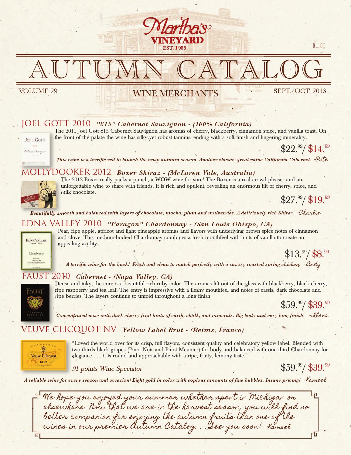 Martha's Vineyard Autumn Catalog 2013 by Allie Merrick - Issuu