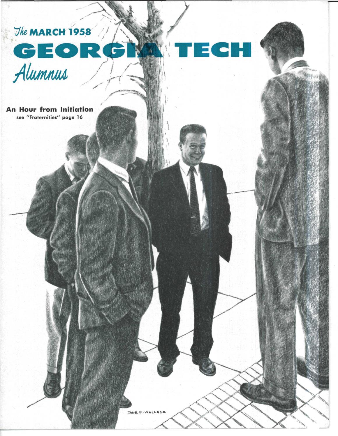 Georgia Tech Alumni Magazine Vol. 36, No. 06 1958 by Georgia Tech ...
