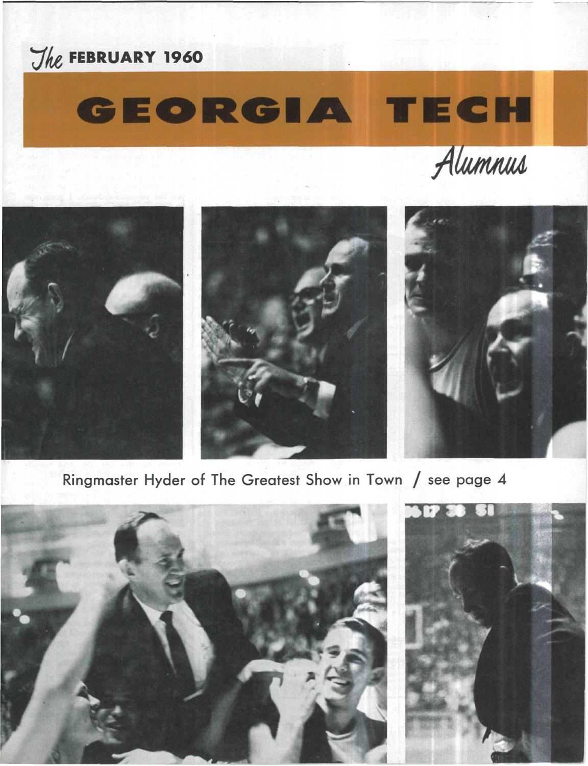 Georgia Tech Alumni Magazine Vol. 38, No. 05 1960 by Georgia Tech ...