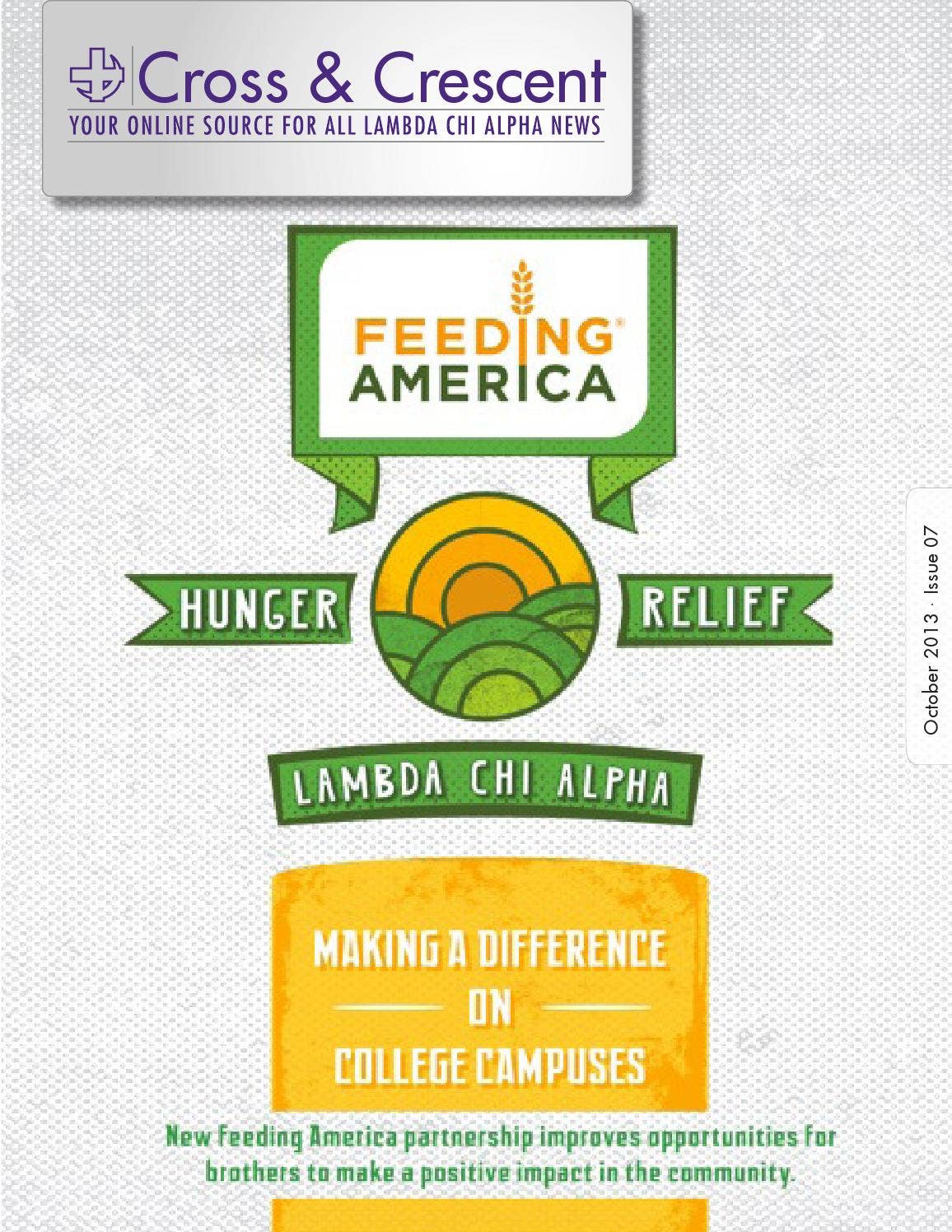 October 2013 Cross & Crescent by Lambda Chi Alpha Fraternity - Issuu