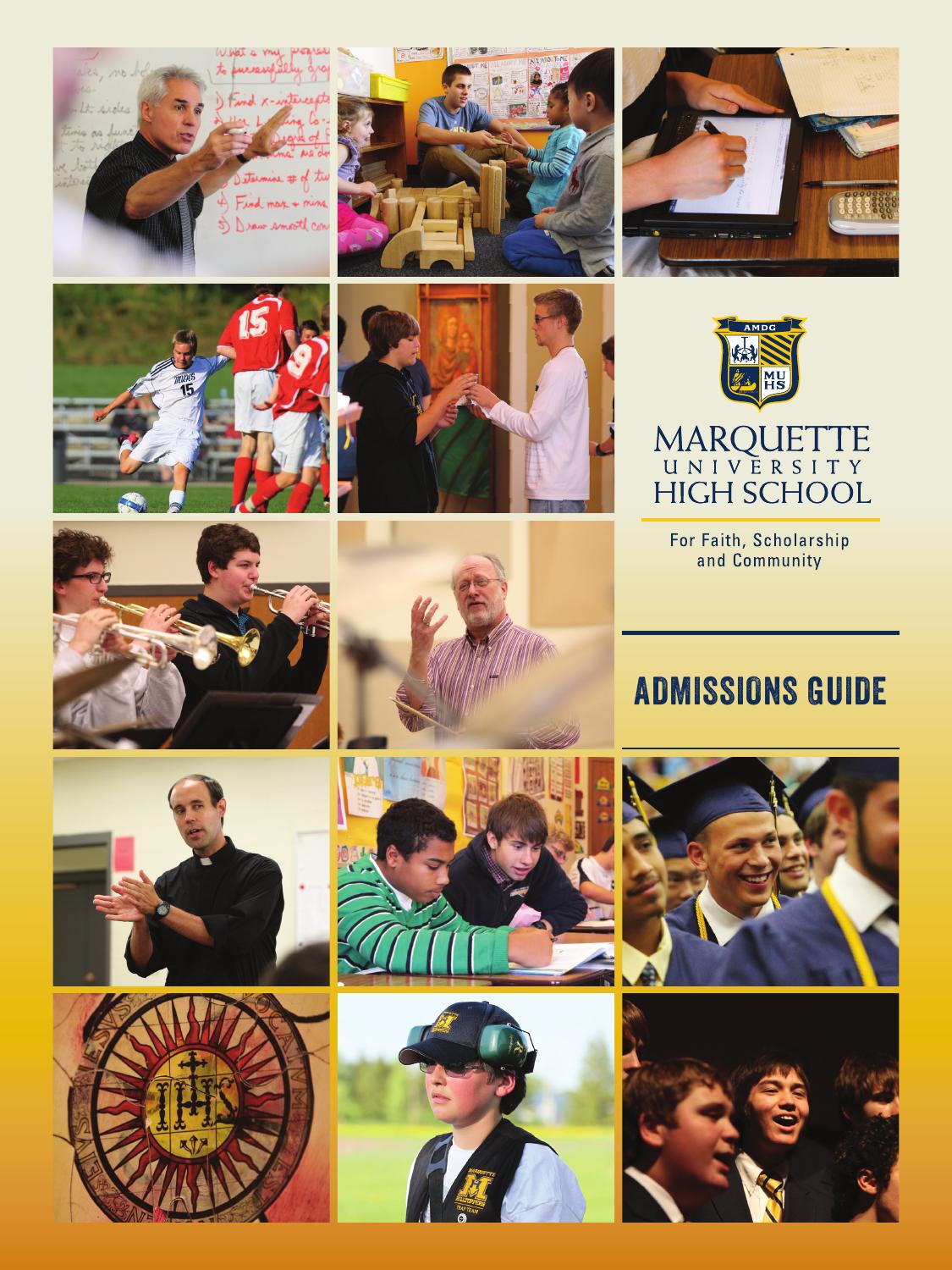 MUHS Viewbook by Marquette University High School - Issuu